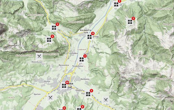 Service - Apartment-Pension Schmiedererhof, St. Johann in Tirol